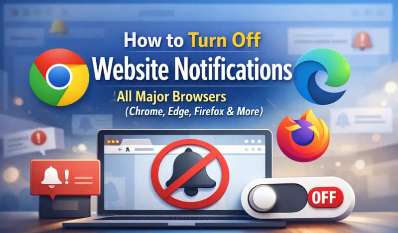 How to Turn Off Website Notifications in All Major Browsers (Chrome ...